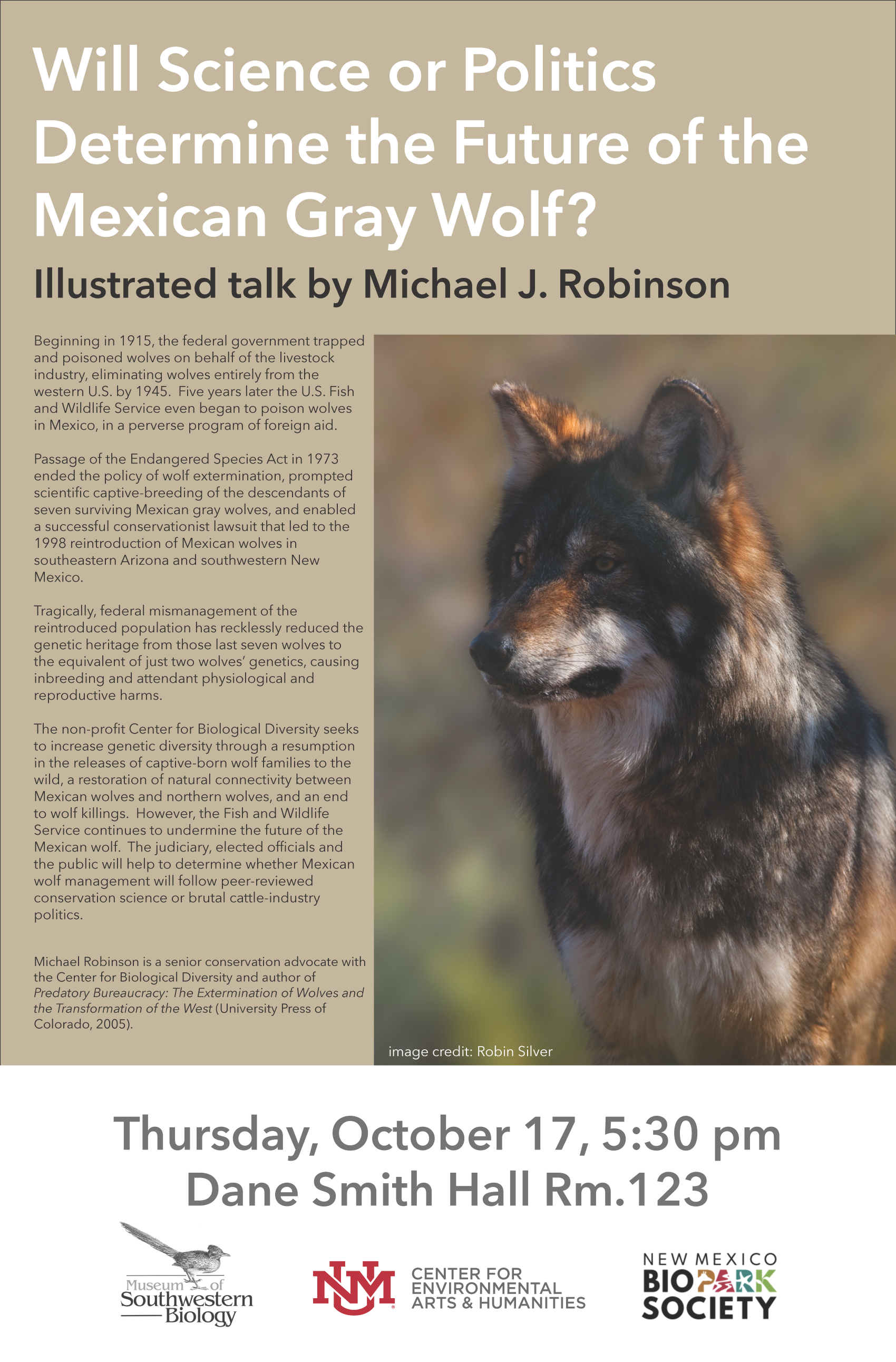 Michael J. Robinson, Illustrated Talk: Will Science or Politics ...